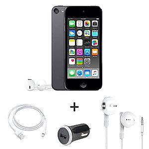 Apple iPod Touch 16GB 6th Generation with Accessory Bundle - Space Gray (Refurbished)
