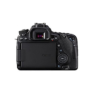 Canon EOS 80D Digital SLR Camera Body (Black) (Renewed)