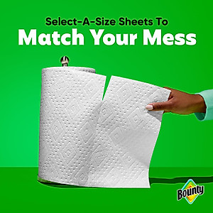 Bounty Select-A-Size Paper Towels, White, 8 Triple Rolls = 24 Regular Rolls