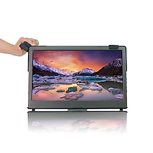 GeChic 1305H 13.3 inch FHD 1080p Portable Monitor with HDMI, Ultra Slim, Light Weight, Horizontal & Vertical Display Connect, Audio Jack