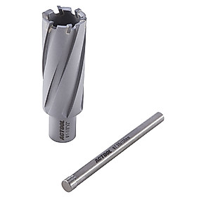 ACTOOL 1-1/8'' Diameter x 2'' Depth of Cut Carbide Tipped TCT ANNULAR Cutter with 3/4'' Weldon Shank
