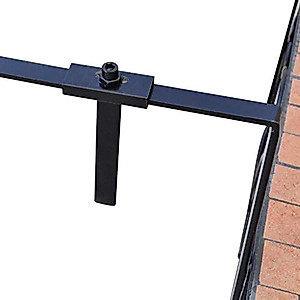 ZQQLVOO Hanging Balcony Table,Patio Table Decoration,Mosaic Table Outdoor,Mosaic Plant Stand,Garden Table,Tea Table,for Gardens,Decks,Porches and Backyards,Terracotta Mosaic