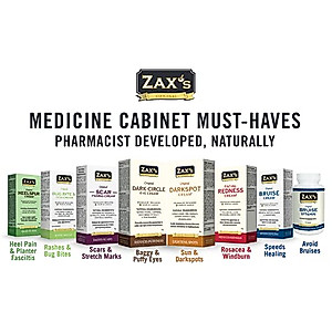 ZAX'S ORIGINAL Heelspur Cream - All Natural Foot Pain Relief Cream for Plantar Fasciitis, Heel Spurs, Shin Splints, Achille's Injuries and Morton's Neuroma - Foot Pain Cream for Sport Injuries (35g)