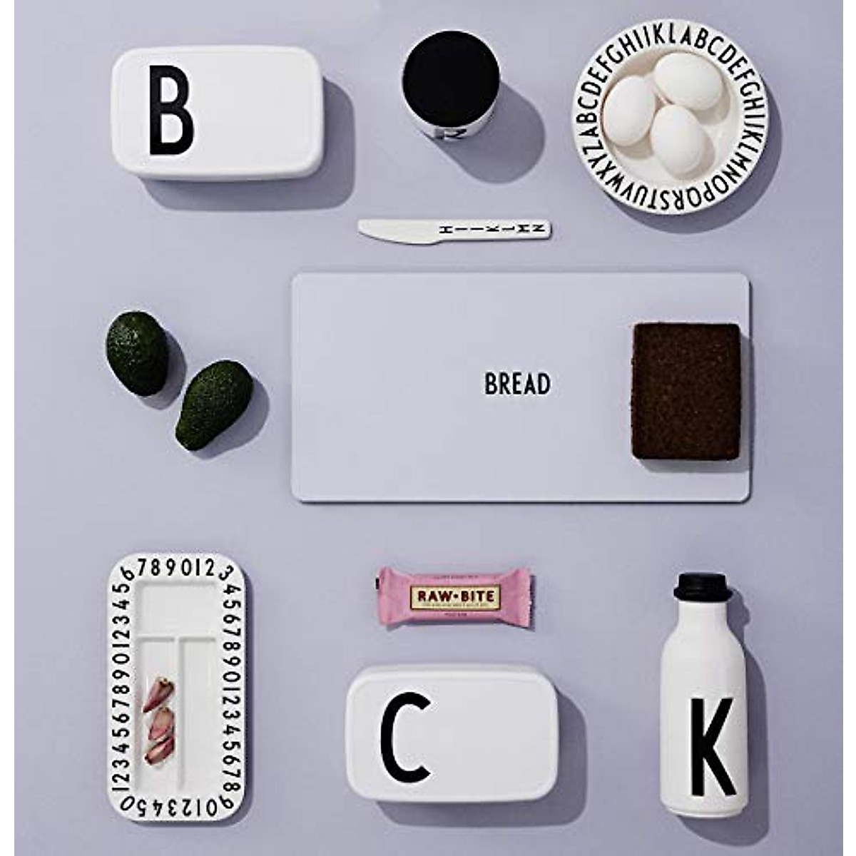 Design Letters TO GO Personal Water bottle (Available in A-Z) | 17 oz unbreakable cute sports water bottle | Reusable water bottle for kids and adults | BPA, BPS-free, Leak-proof and Drop-safe