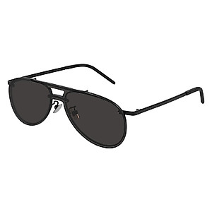 Saint Laurent SL 416 MASK Black/Dark Grey 99/1/145 unisex Sunglasses