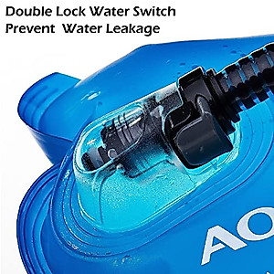 TRIWONDER 1.5-2-3L BPA Free Hydration Bladder Water Reservoir for Bicycling Hiking Camping Backpack (1.5L / 50oz (TPU))