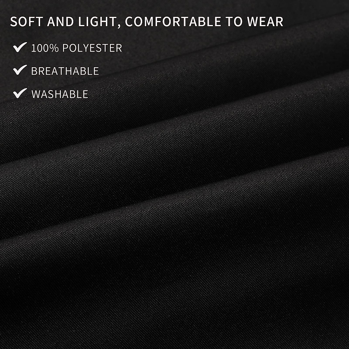 Yhywcy Bib Apron Adjustable Black Apron for Men Women Kitchen Apron Cooking Apron Service Apron Work Apron Nail Styling Apron (6pcs With pockets)