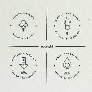 EcoRight Large Tote Bag for Women for Travel, Work, Beach | Waterproof & Eco Friendly