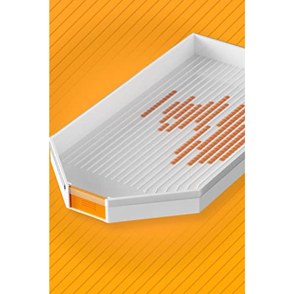 Bead Organizer Used for Diamond Painting Storage Tray with Lid and Funnel Insert, Large Art Bead Storage Container for Diamond Dot, Rhinestones, or Beads