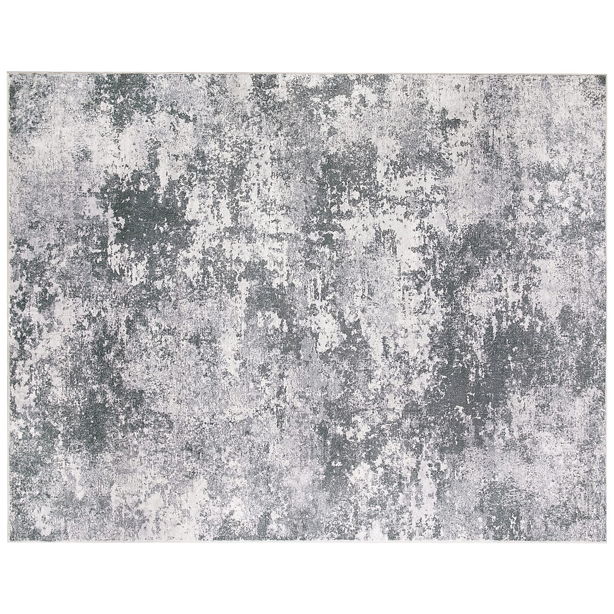 Area Rug Living Room : 5x7 Indoor Soft Fluffy Abstract Carpet for Bedroom Kitchen Dining Room Floor Washable Plush Throw Large Accent Rug Home Office Nursery Decor - Gray