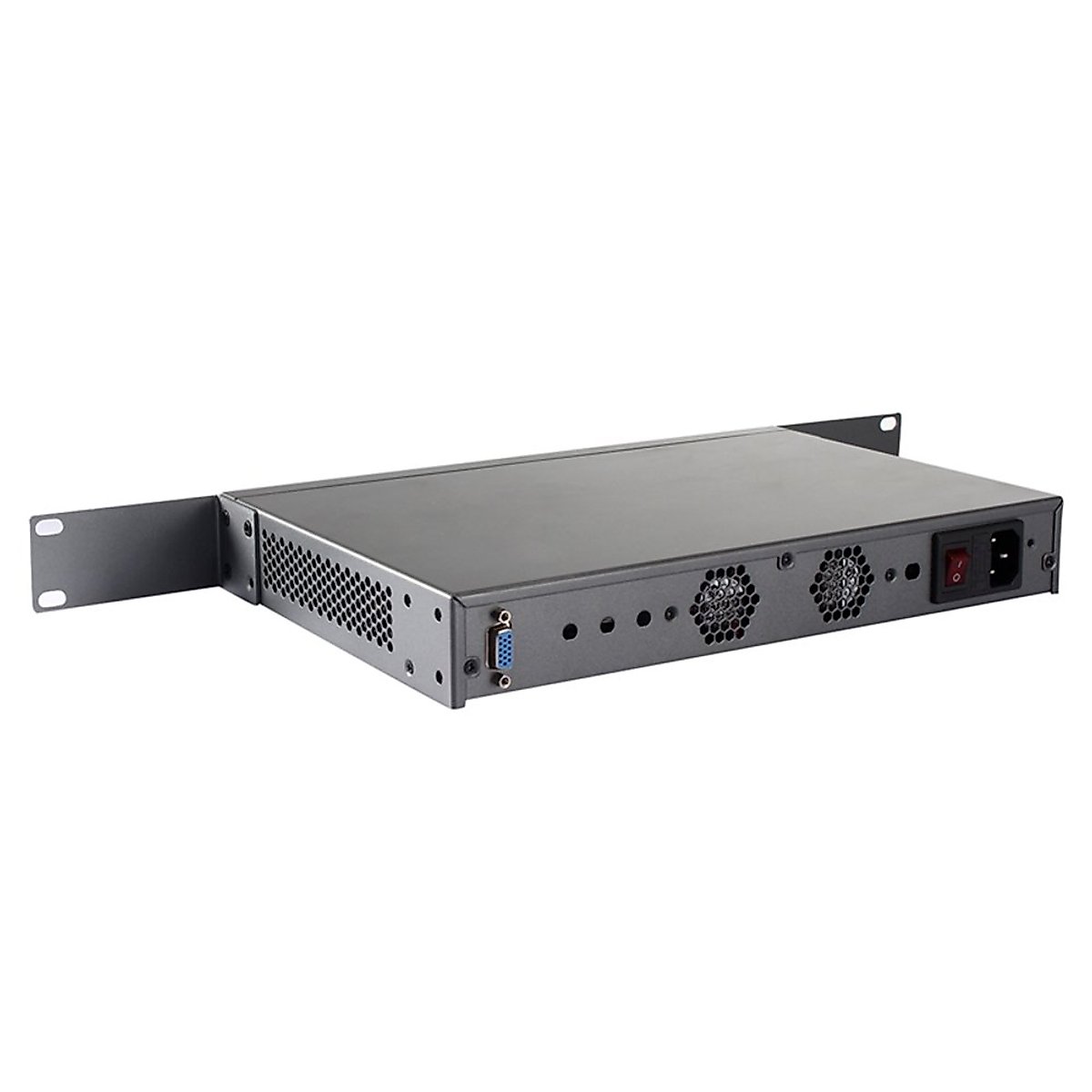 Micro Firewall Appliance, Mini PC, OPNsense, VPN, Router PC, Intel Celeron Quad Core J4125, HUNSN RS03k, AES-NI, 6 x Intel I226-V 2.5Gbe, 2 x USB, COM, VGA, 8G RAM, 256G SSD