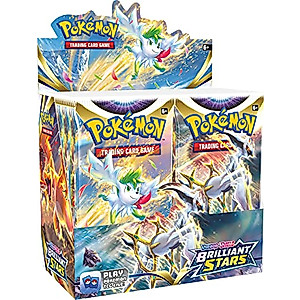 Pokemon TCG: Sword & Shield Brilliant Stars 36 Count Booster Box