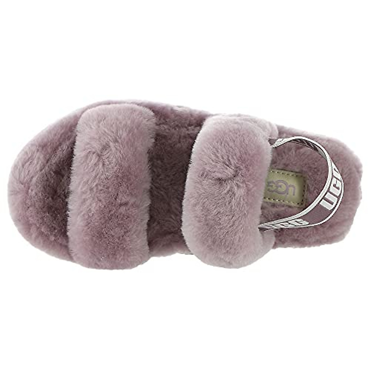 UGG Girls Oh Yeah Slipper, Shadow, 12 Little Kid
