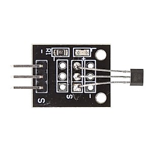 3 Pack KY-035 3Pin Class Bihor Analog Hall Magnetic Sensor Module Diy Starter Kit
