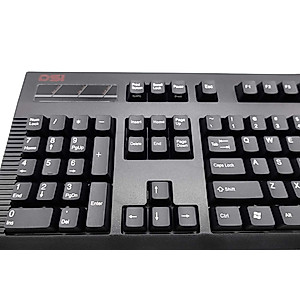 DSI Left Handed Mechanical Keyboard Cherry MX Red KB-DCK-LH104-V2