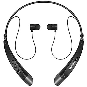 MobileSpec MBS11181 Stereo Bluetooth(R) Wireless Headphones - Black