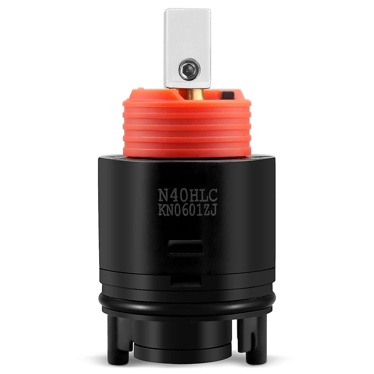 Urnqowuy N40HLC Shower Cartridge Fit for RK7300-CART-3P and HL-40 Shower Cartridge, Type F 40 mm Shower Cartridge Fit for Z-7300 Temp-Gard III Series Single Handle Tub and Shower Faucets Valve