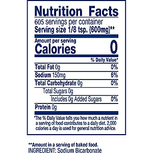 Arm & Hammer Baking Soda Shaker, 12 Oz, Pack of 6