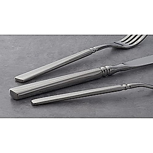 Oneida Easton Fine Flatware Teaspoons, Set of 4 , 18/10 Stainless Steel, Silverware Set, Dishwasher Safe