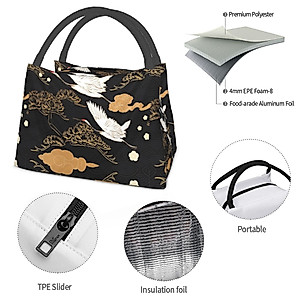 Aznimcg Custom Lunch Box with Photo/Name,Portable insulation bag Lunch Bag Tote Bag Insulated Lunch Box Picnic Beach Fishing Work