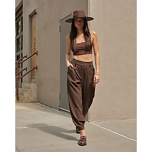 The Drop Women's Java High Waist Utility Pants by @Coveteur, 3X, Plus Size
