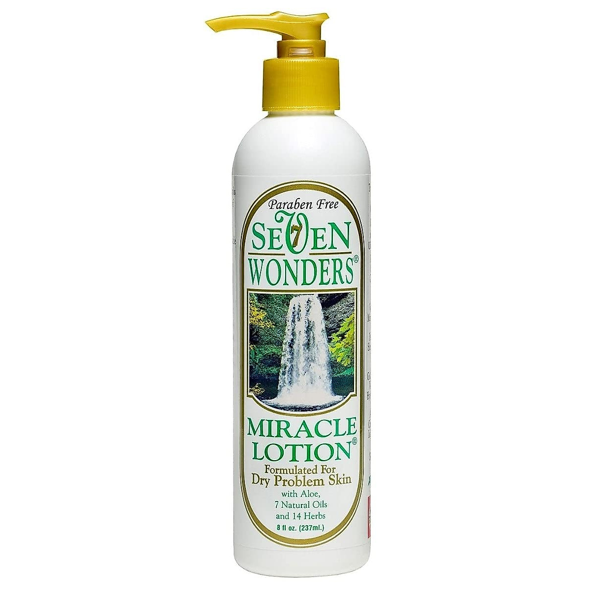 Century Systems Seven Wonders Miracle Lotion - 7 Oils, 13 Natural Herbal Extracts, Soothing All-Day Body Moisturizer for Dry, Itchy, Irritated Skin