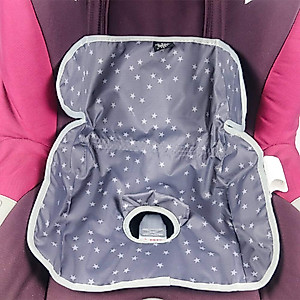 Long-Ci Car Seat Insert Liner in Star Printing Material for Strollers Infant Swings