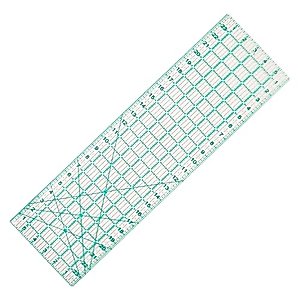 MANUFORE Quilting Ruler 6” x 24” Sewing Acrylic Ruler Anti-Slip Metric Ruler DIY Quilting Tools with Clear Printed Lines for Precise Cutting