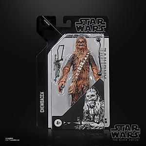 STAR WARS The Black Series Archive Chewbacca Toy 6-Inch-Scale A New Hope Collectible Action Figure, Toys for Kids 4 Ages and Up