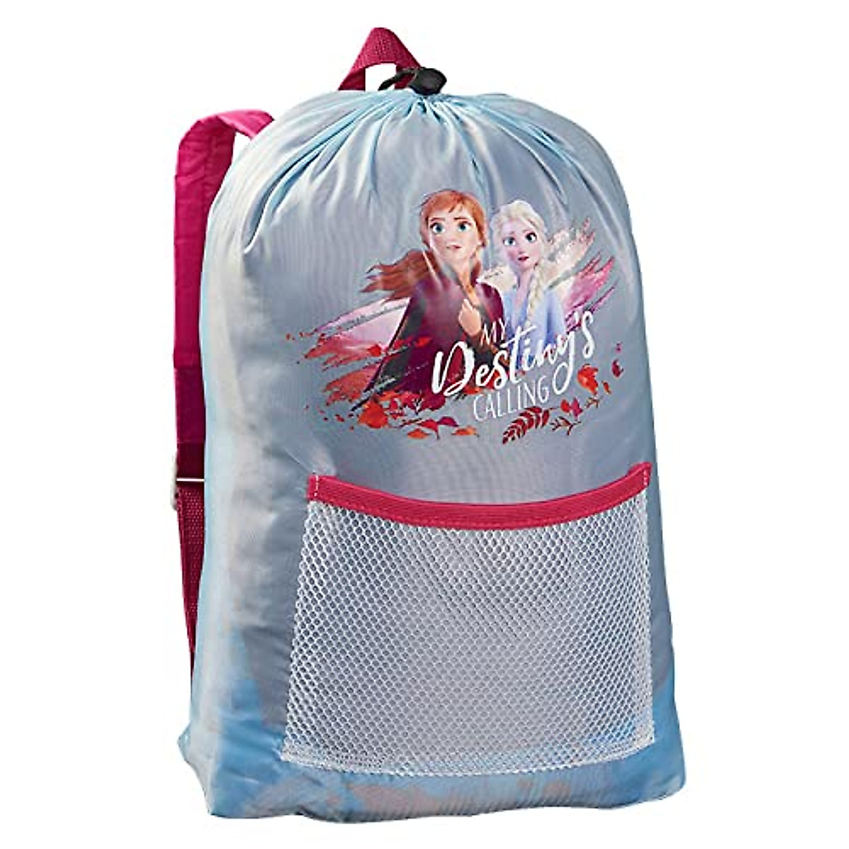 Exxel Outdoors Disney Frozen 2 Kids Camp Set - Tent, Backpack, Sleeping Bag and Flashlight - 4 Piece Indoor/Outdoor Frozen 2 Kids Set,Multi