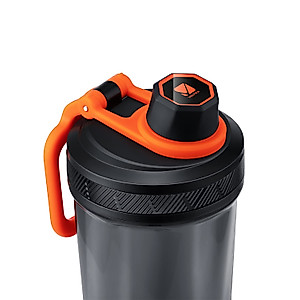 VOLTRX Shaker Bottle, Gallium USB C Rechargeable Electric Protein Shake Mixer, Shaker Cups for Protein Shakes and Meal Replacement Shakes, BPA Free, Made with Tritan, 24oz