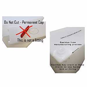 Class A Customs | RV Fresh and Gray Water Tank | Combo Pack (16 Gallon & 20 Gallon) | RV Water Holding Tanks