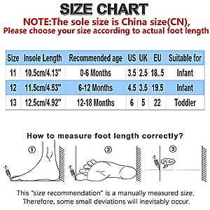 Baby Booties Newborn Girl Boy Shoes Infant Winter Warm Boots Rubber Sole Slip Boots Baby Snow Boots 18-24 Months (Blue, 6-12Months)