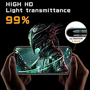 NEARPOW Screen Protector for iPhone 11 / iPhone XR, [4 Pack] Tempered Glass Screen Protector for Apple iPhone XR 6.1" 2018 / iPhone 11 2019, [Fit with Most Cases][Easy Installation Frame][9H Hardness]