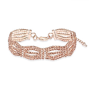 ZOLEAROPY Adjustable Cubic Zirconia Classic Tennis Bracelet For Women Chain Link Bangle Bracelet Jewelry