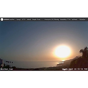 Ambient Weather Network Outdoor Wi-Fi Weather Camera