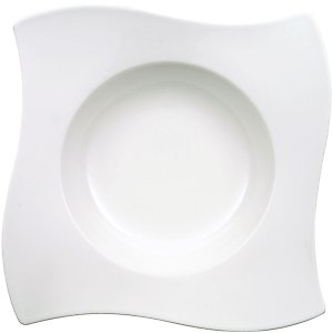 Villeroy & Boch New Wave Pasta Plate, White, Large
