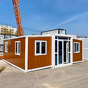 Easy Installation Container Homes 20ft Prefab Shipping House Modern 2 Bedroom Prefab Homes Luxury