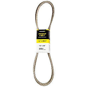 Maxpower 347541 Premium Belt Reinforced with Kevlar Fiber Cords, 1/2" x 98" - (Belt color vary)