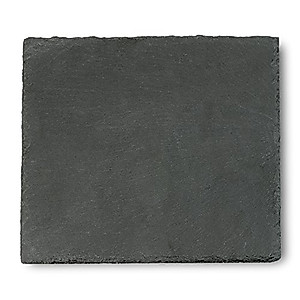 Aroma Bakeware Slate Cheese Board & Two Stainless Steel Knife Servers