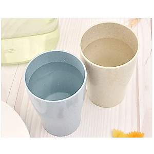 NC NC EFriendly ，Unbreakable Reusable Drinking Cup,Multicolor，Lightweight，Degradable ，Dishwasher & Microwave Safe - BPA Free (20pcs).BPA Free, Healthy for Kids Children Toddler & Adult