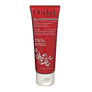 Ouidad Advanced Climate Control Featherlight Touch-Up Curl Gel Cream - 3.4 fl oz, Anti-Frizz Nano Technology, On-The-Go Style Refresher, Ideal for Fine to Medium Textures, For All Curl Types