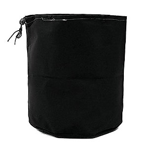 Weed Eater Trimmer Engine Dustproof Cover - Universal Trimmer Dust Cover Easy Clean Wear Resistant Oxford Cloth - Waterproof Grass Trimmer Weed Cover for Garden Lawn (Black)