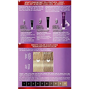 Schwarzkopf Keratin Color Permanent Hair Color Cream, 10.1 Extra Light Ash Blonde, 1 Kit