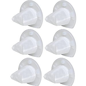 6 Pack Replacement Filter for Black & Decker Hand Vacuum Cordless Vacuum VF110 CHV1410L, CHV1410, CHV9610, CHV1210, CHV1410B, CHV1510, BDH2000L