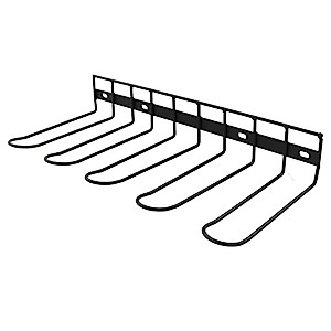 Power Tool Organizer, Larger Capacity Drill Holder Wall Mount, Heavy Duty Garage Tool Organizer and Storage, Tool Storage Rack for Garage Pegboard, Cordless Drill Charging Station, 2 Layer