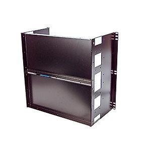 10U Rackmount Recessed Panel for general purpose application (Solid)