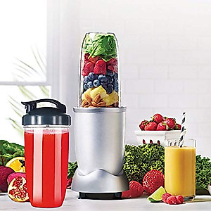 Blender Cups for Nutribullet Blender, 32OZ Cup with Flip Top To Go Lid Compatible with Nutribullet 600W 900W Blenders, Blender Replacement Parts 2 Pcs