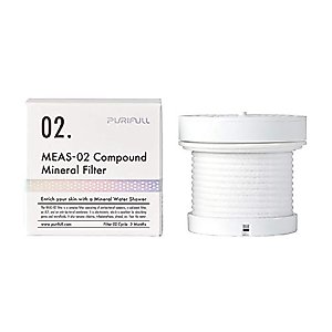PURIFULL Replacement Cartridge 2nd Head Filter | 1 Pack | 3 months usage | Mineral Skin Water