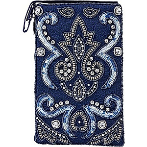 Bamboo Trading Company, Delightful Denim Bag BLUE NS